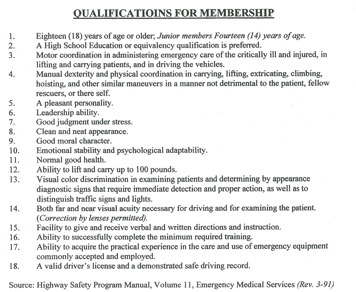 Volunteer – Dorothy Volunteer Fire Company
